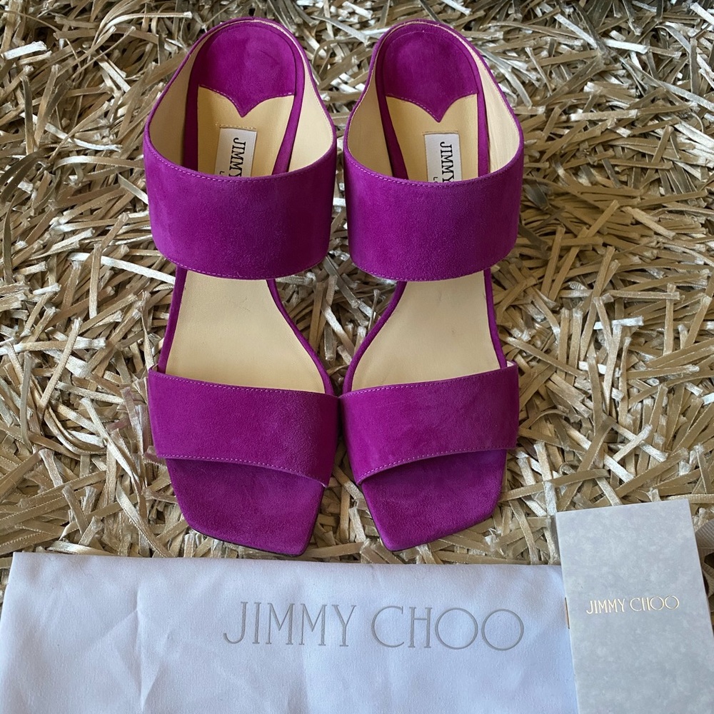 New Jimmy Choo Hira Mules New Jimmy Choo Hira Mules N… - Gem